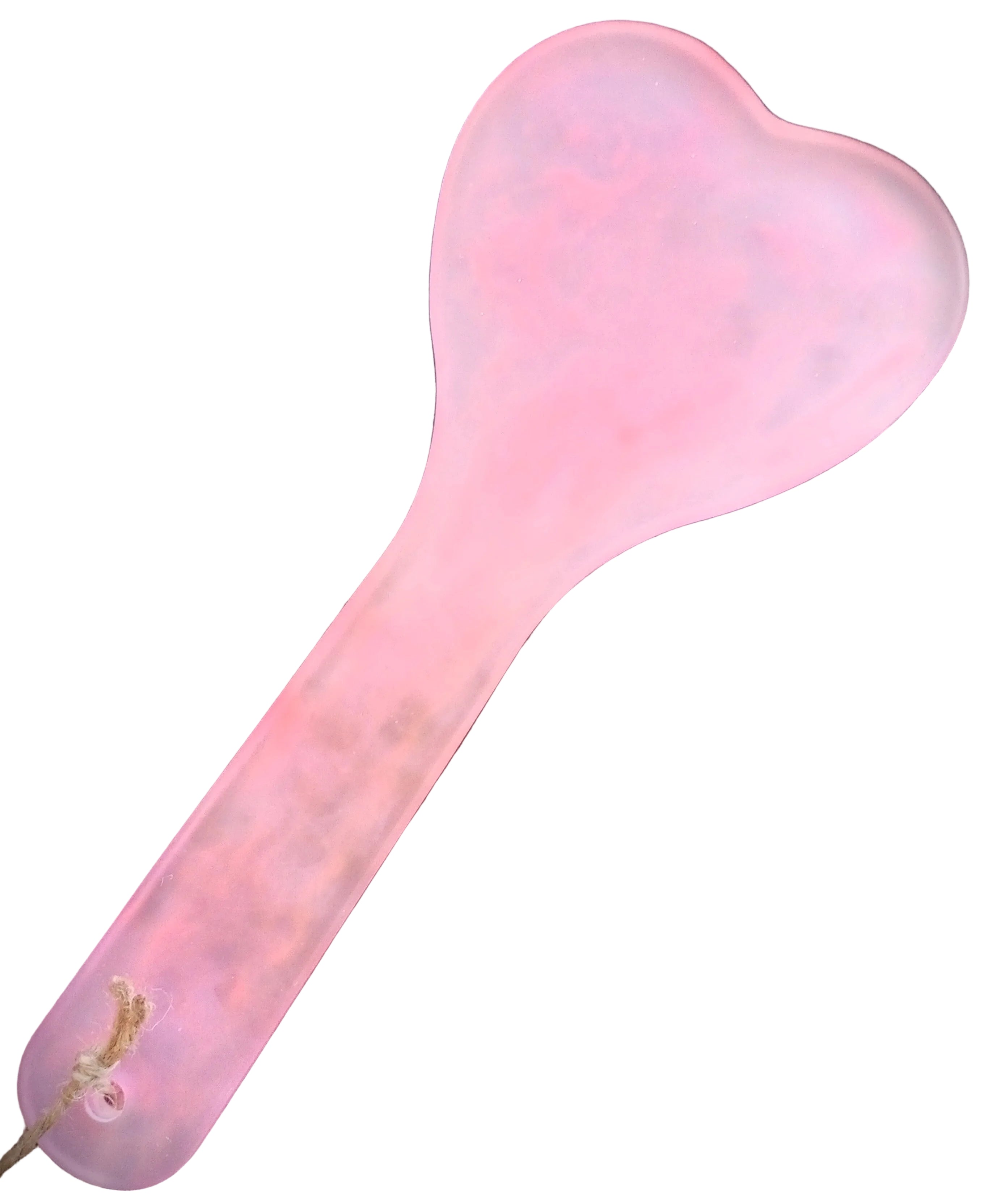 UV Resin Heart Paddle | Vanilla Kink – Vanilla Kink